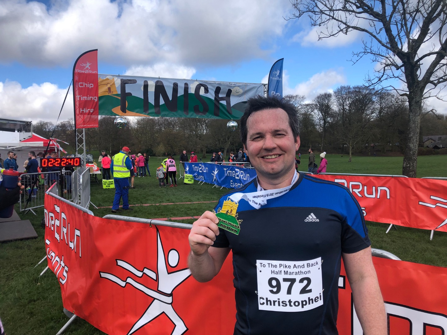 MP runs Rivington Half Marathon for Derian House